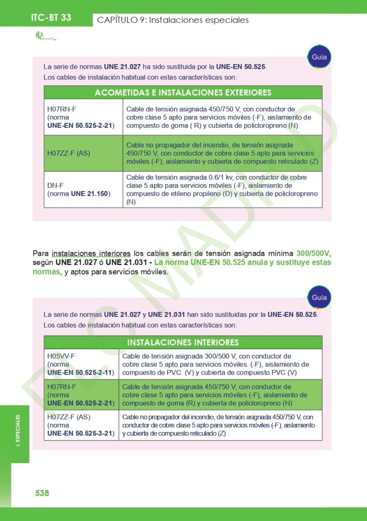 ITC-BT-33 – Instalaciones provisionales y temporales de obra - PLC Madrid