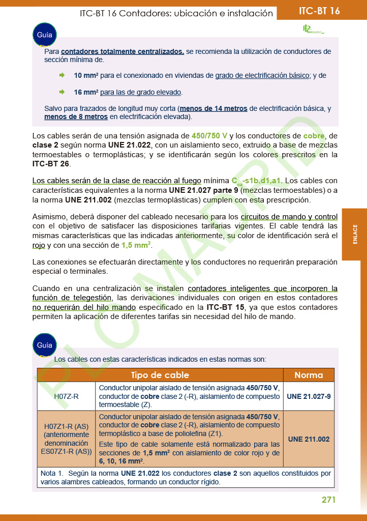 ITC-BT-16 – Contadores: ubicación y sistemas de instalación - PLC Madrid