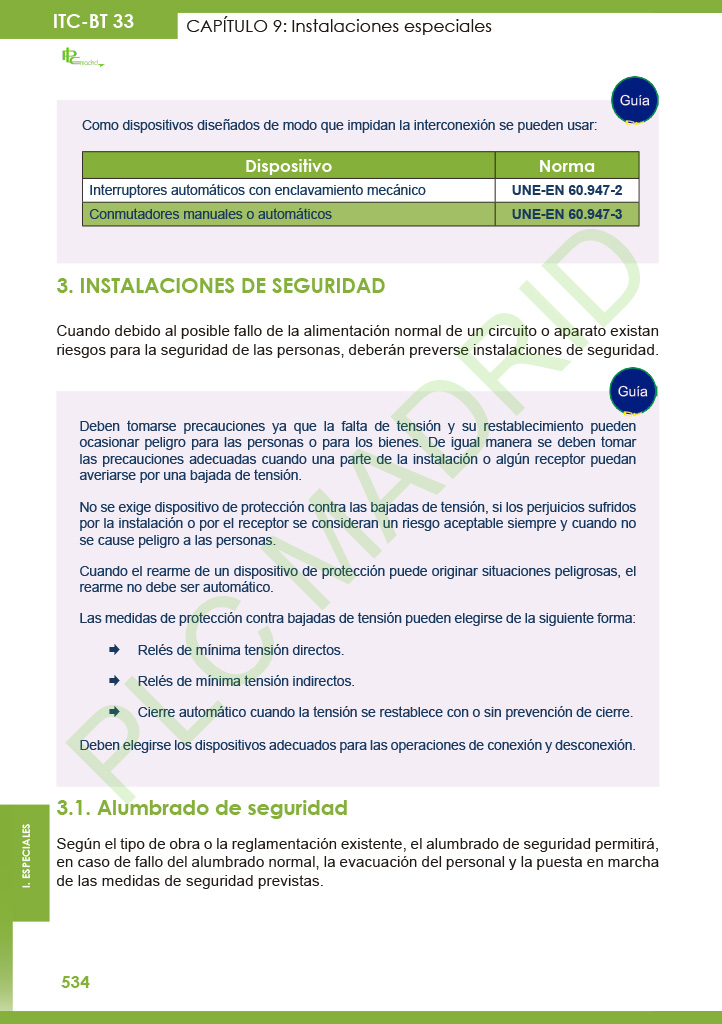 ITC-BT-33 – Instalaciones provisionales y temporales de obra - PLC Madrid